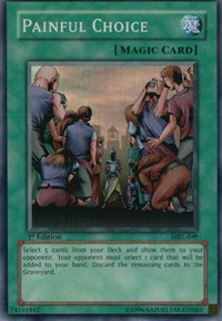 Painful Choice - MRL-049 - Magic Ruler YuGiOh - Collectr