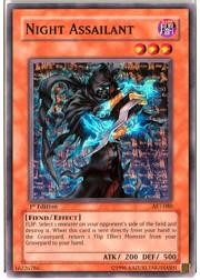 YuGiOh Ancient Sanctuary Night Assailant AST-080