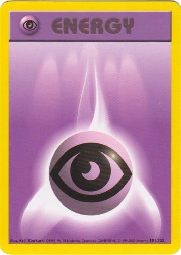 Pokemon Base Set (Unlimited) Psychic Energy 101