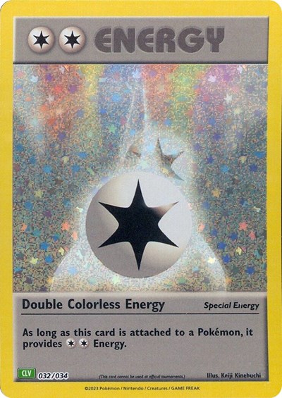Pokemon Trading Card Game Classic Double Colorless Energy 032/034