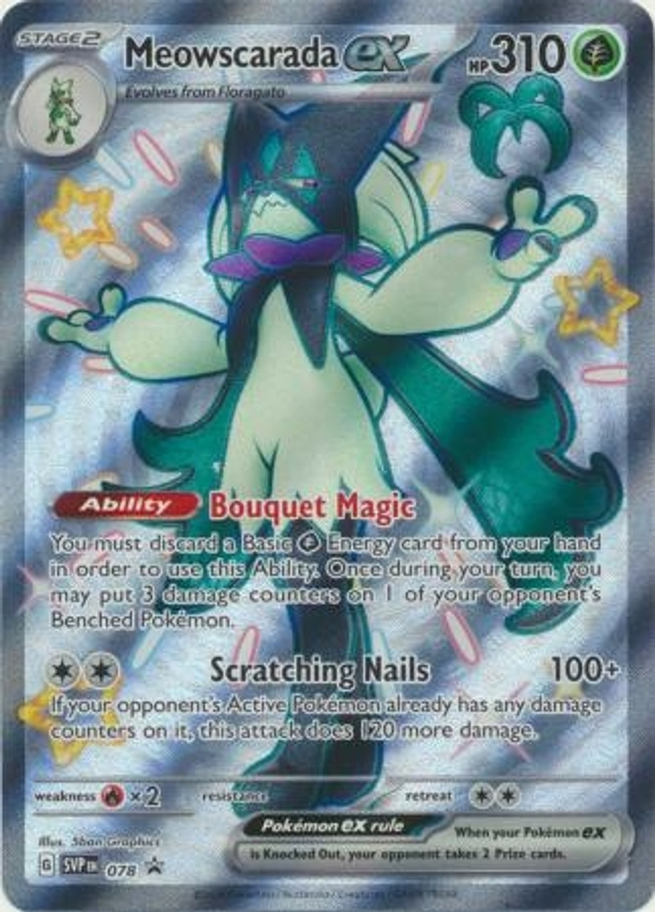 Pokemon Jumbo Cards Meowscarada ex 078