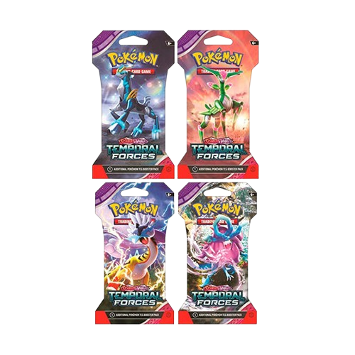 Pokemon Temporal Forces Temporal Forces Sleeved Booster Pack Art Bundle ...