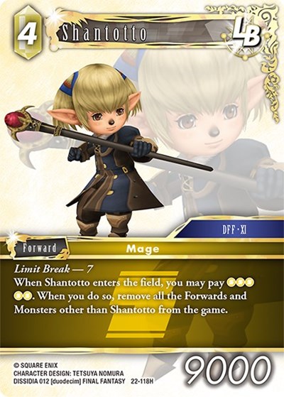 Final Fantasy TCG Hidden Hope Shantotto LB 22-118H