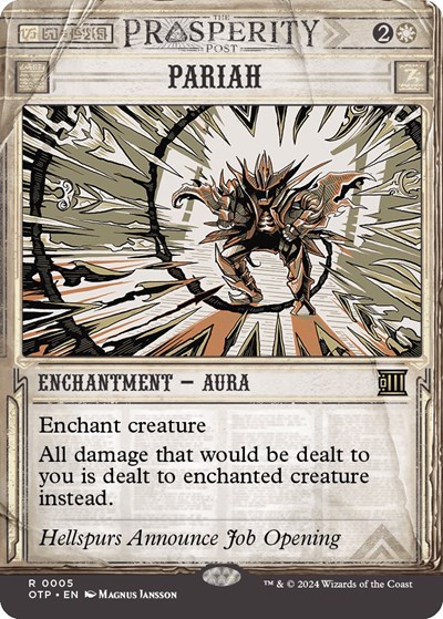 Magic: The Gathering Outlaws of Thunder Junction: Breaking News Pariah 5