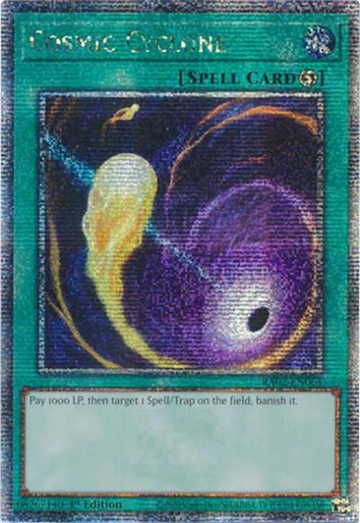 YuGiOh 25th Anniversary Rarity Collection II Cosmic Cyclone (Quarter ...