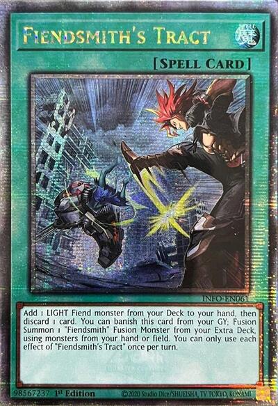 YuGiOh The Infinite Forbidden Fiendsmith's Tract (Quarter Century ...