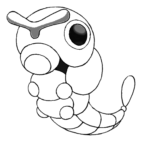 Pokemon The Pokedex Caterpie 010