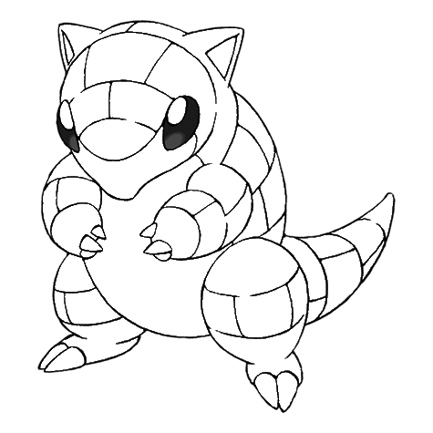 Pokemon The Pokedex Sandshrew 027