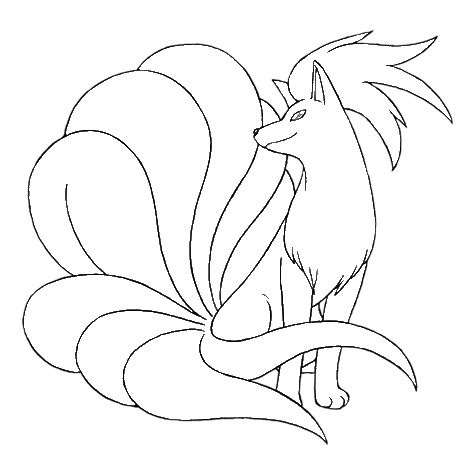 Pokemon The Pokedex Ninetales 038
