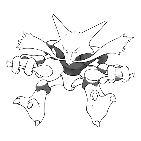 Pokemon The Pokedex Alakazam 065
