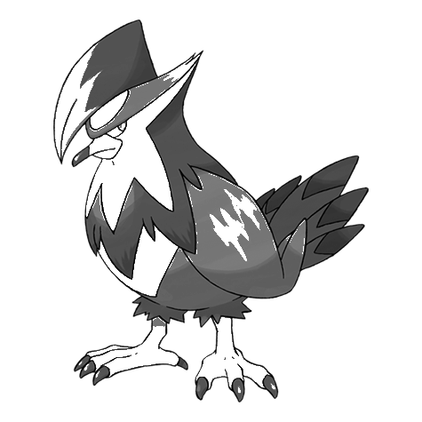 Pokemon The Pokedex Staraptor 398